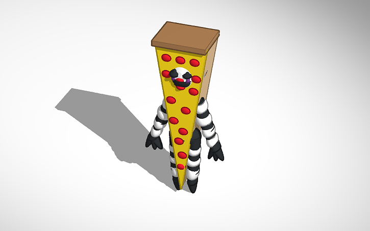 3D design Puppet the Pepperoni Pizza | Tinkercad