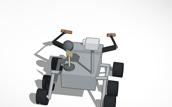 3D design mars robot - Tinkercad