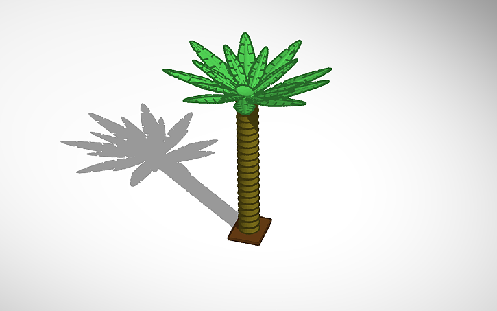3D design Simple tree - Tinkercad