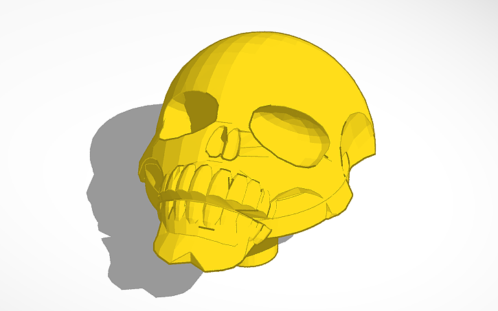 3D design MX Cherry Keycap Skull | Tinkercad