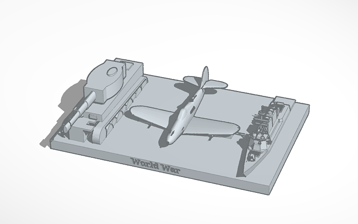 3D design World war | Tinkercad