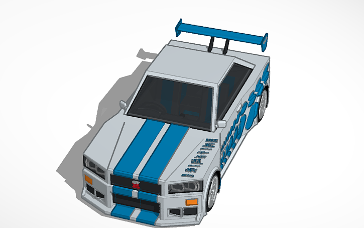 3D design Brian's Nissan Skyline - Tinkercad