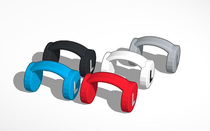 3D design Clockwork Headphones (All Colors) - Tinkercad