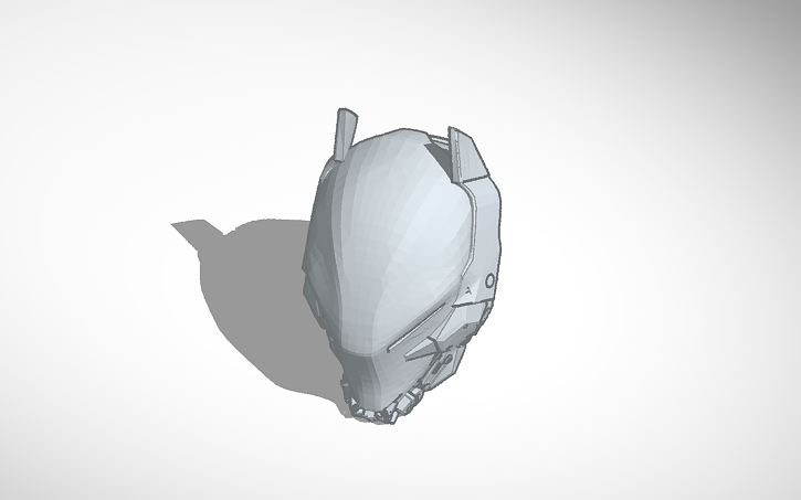 3D design A mask - Tinkercad