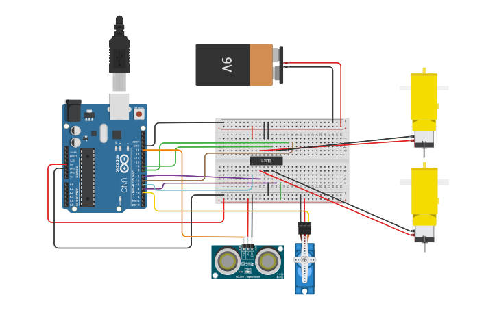 Circuit design Reto 12 sofi | Tinkercad