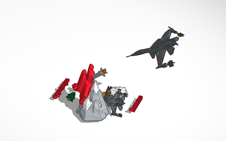 3d Design Robots Vs Humans Fight 11 12 21 Tinkercad