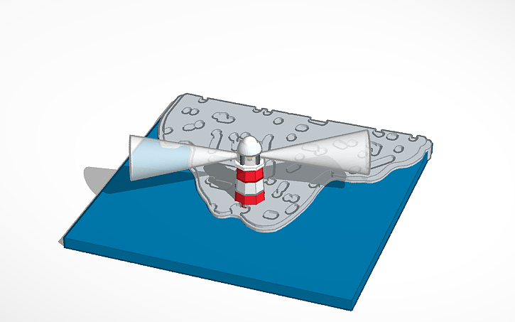 3D design LIGHTHOUSE - Tinkercad