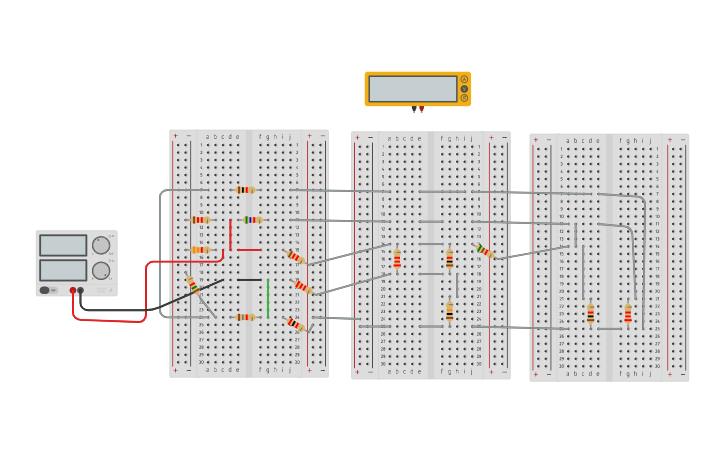Circuit design Examen Primer Parcial - Tinkercad