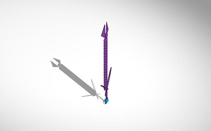 3D design sword | Tinkercad