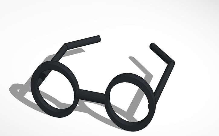 3D design Glasses - Tinkercad