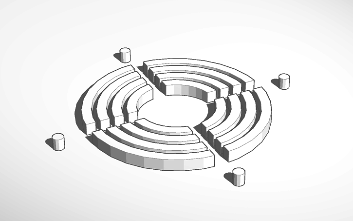 3D design 80mm | Tinkercad