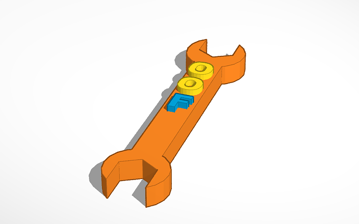3D design camryn wrench | Tinkercad