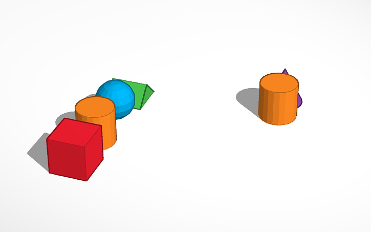 3d Design All Tinkercad Basic Shapes Made Of Cylinders Tinkercad