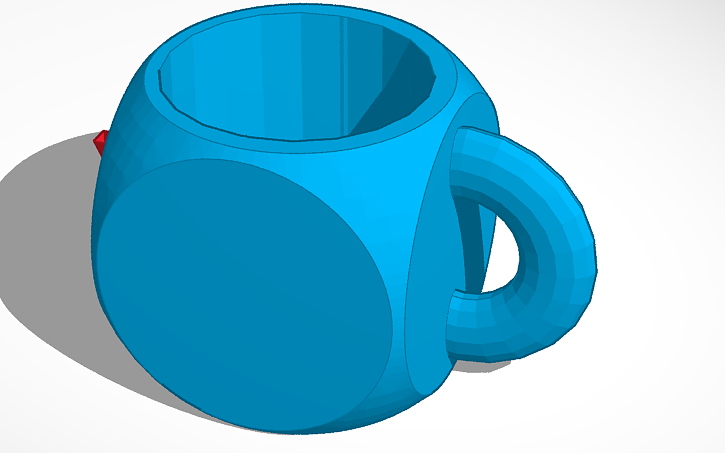 3D design dice cup | Tinkercad