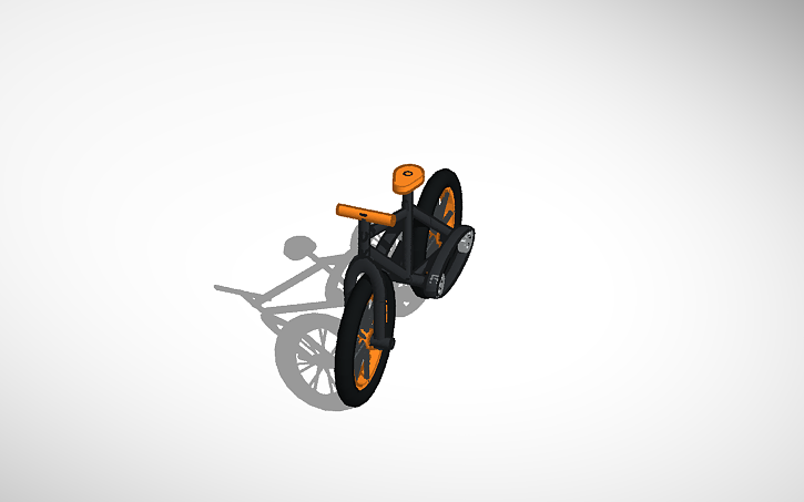 3D design bicycle | Tinkercad