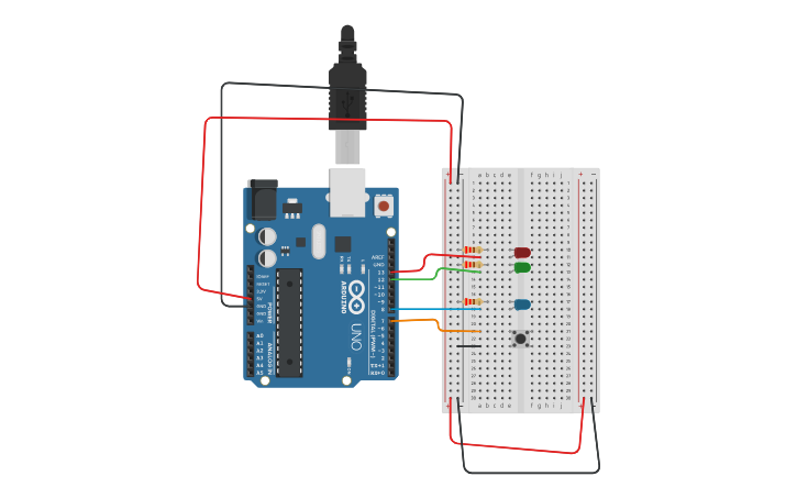 Circuit design Sor - Tinkercad