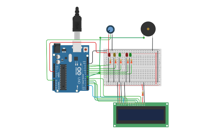 Circuit Design Самостоятельная 2 Tinkercad