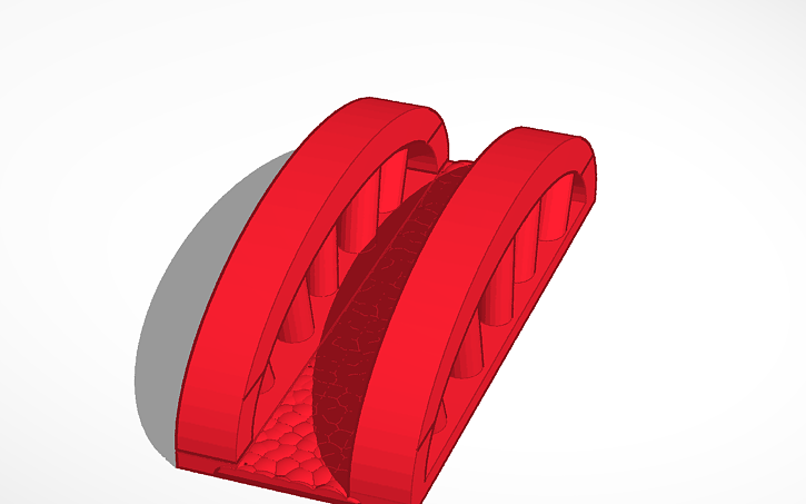 3D design strong bridge - Tinkercad