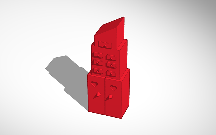 3D design nicolai 6.x skab | Tinkercad