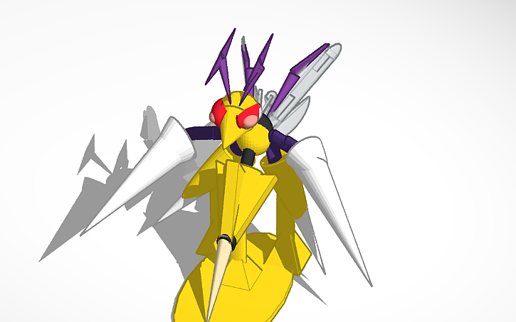 3D design mega beedrill - Tinkercad