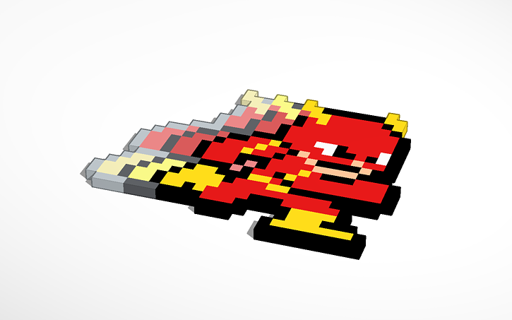 3D design 8-Bit Flash | Tinkercad