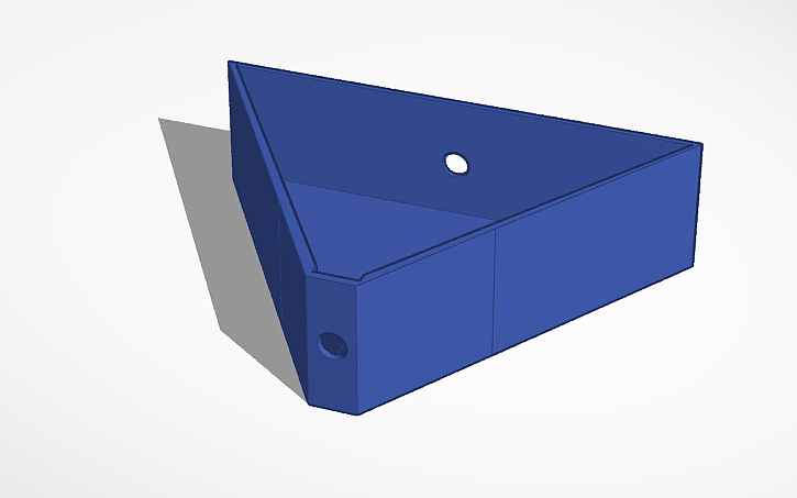 3D design triangle - Tinkercad