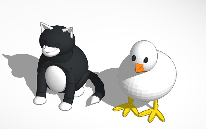 3D design Animals - Tinkercad