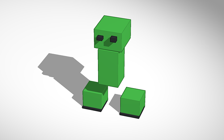 3D design Creeper | Tinkercad