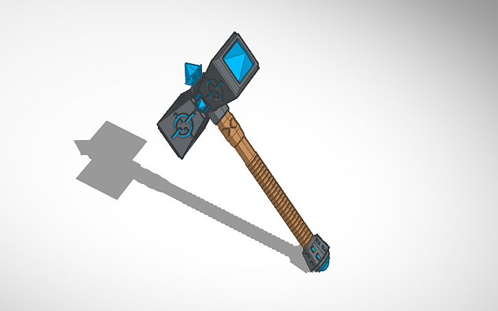 3D design Hammer - Tinkercad