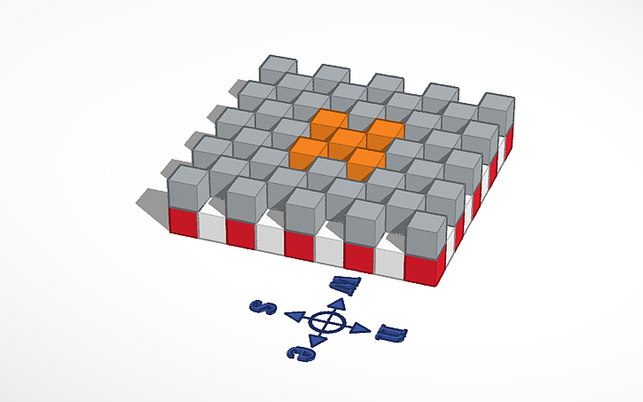 3D design Wall construction | Tinkercad