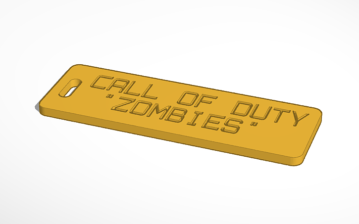 3D design cod - Tinkercad