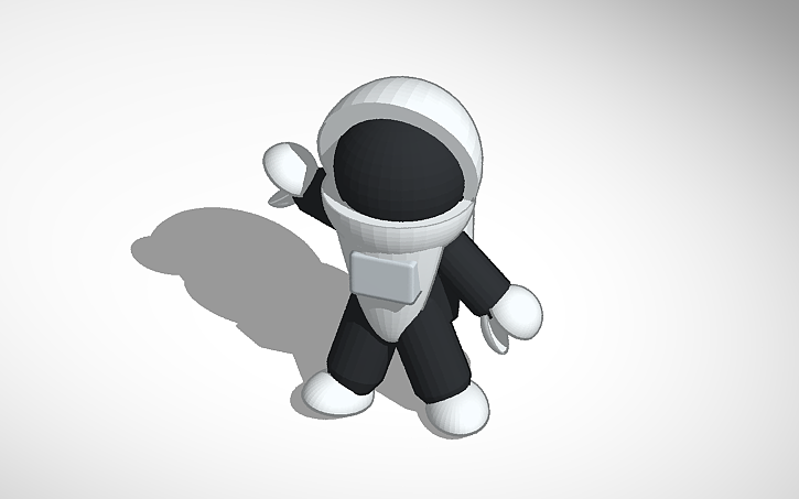 3D design Astronaut - Tinkercad