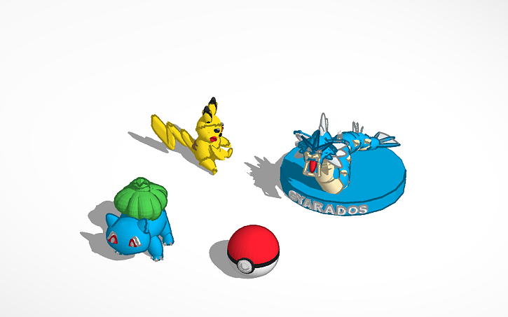 3D design bulbasaur - Tinkercad