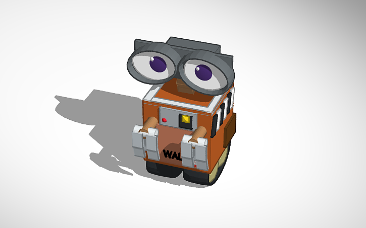 3D design WALL-E | Tinkercad