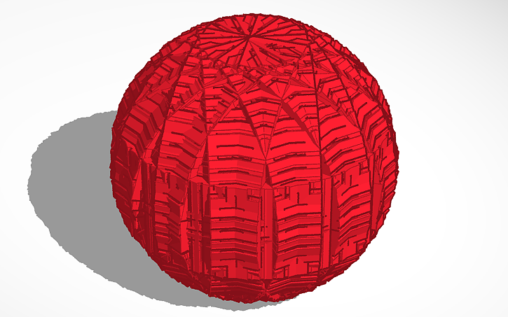 3d Design Infinity Sphere Tinkercad 