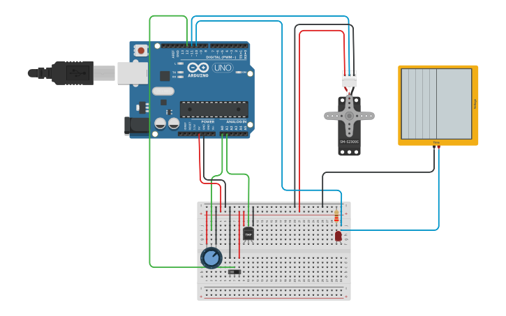 Circuit Design Sensors And Actuators Tinkercad