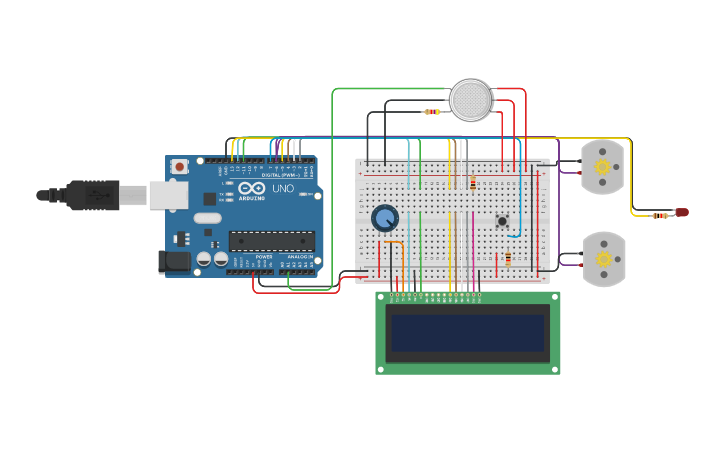 Circuit design P2 - SISTEMAS EMBARCADOS | Tinkercad