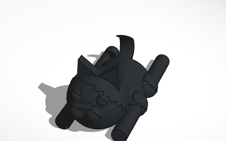3D design Cat :) - Tinkercad
