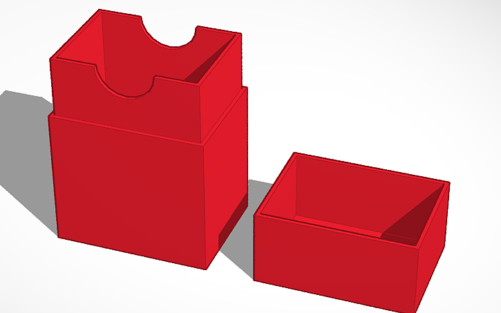 3D design Box Top - Tinkercad