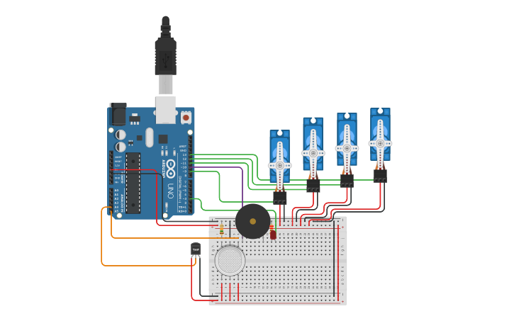 Circuit design Lab_9 | Tinkercad