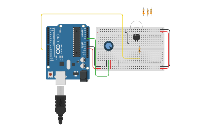 Circuit design Nicol P3 A3 | Tinkercad