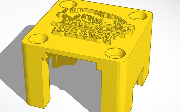 3D design X-Axis Motor Cover | Tinkercad