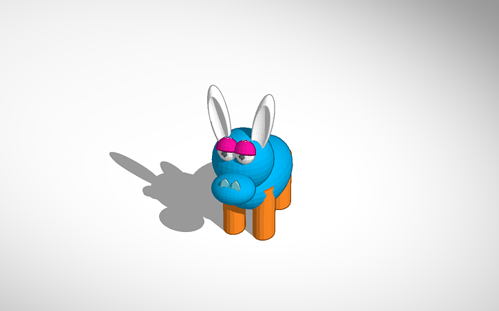 3D design Donkey - Tinkercad