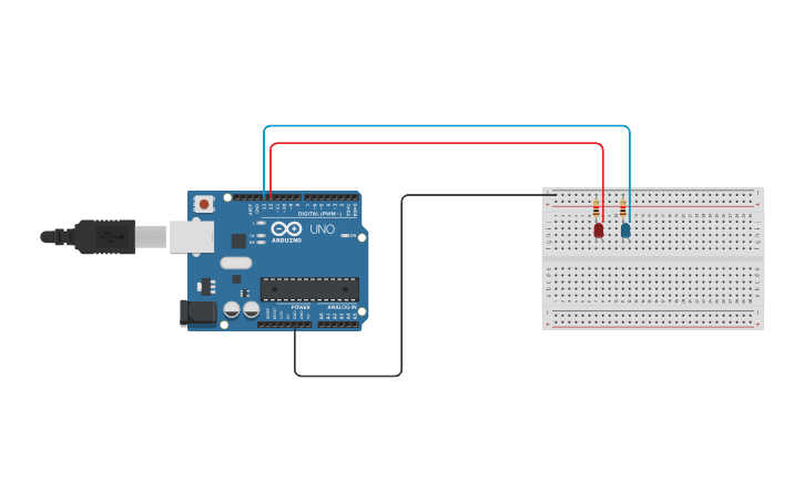 Circuit Design Assignment 1 Level 3 Tinkercad