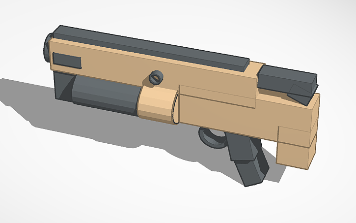 3D design tf2 widowmaker - Tinkercad