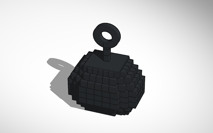 3D design half bot head | Tinkercad