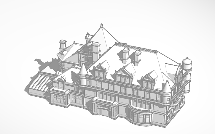 3D design Mansion - Tinkercad
