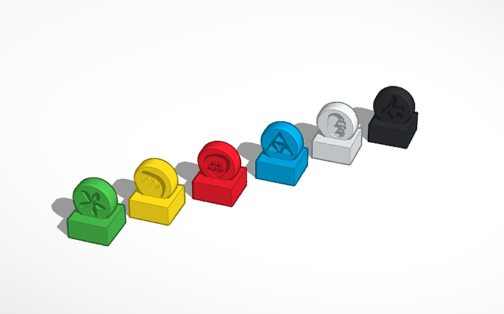 3D design Eclipse Turn Flag | Tinkercad