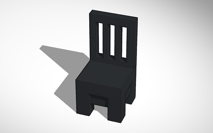 3D design Chair - Tinkercad