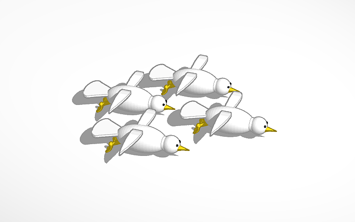 3D design Tinker Bird | Tinkercad